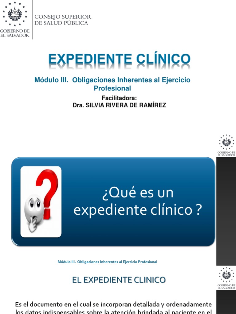 Expediente Clinico | PDF | Historial médico | Consentimiento informado
