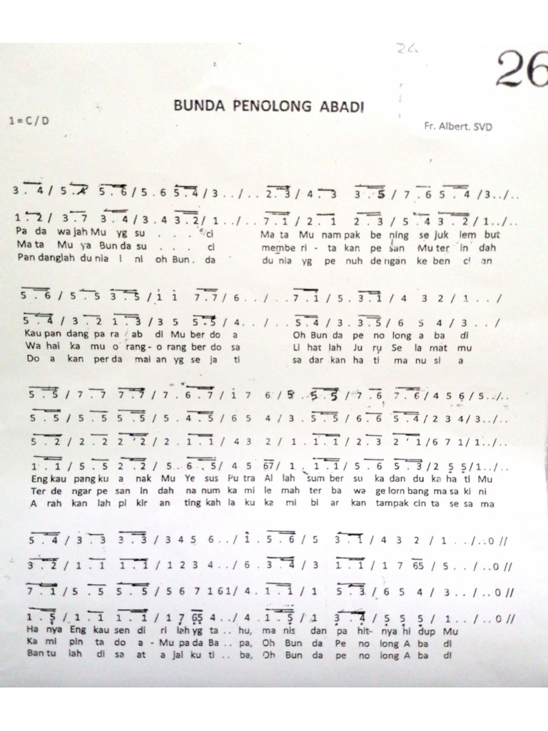 Bunda Penolong Abadi | PDF