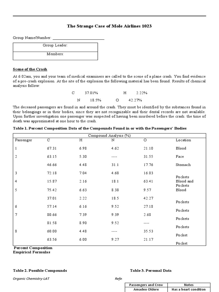 The Strange Case of Mole Airlines 1023 | PDF | Drugs
