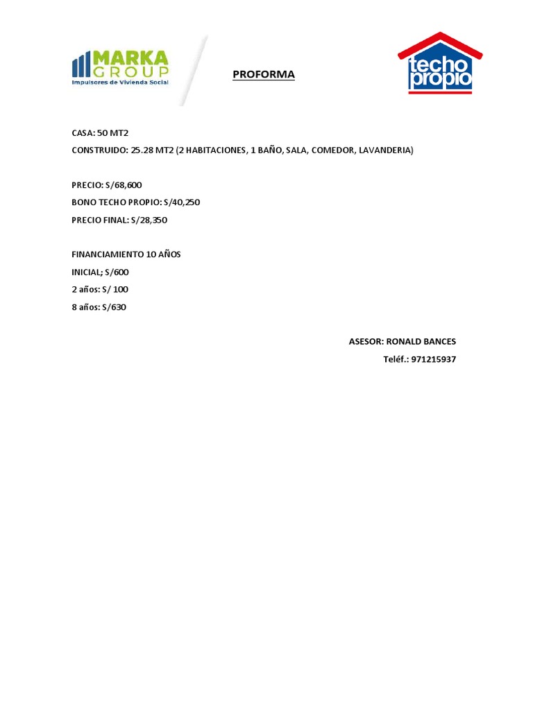 PROFORMA | PDF | Derecho