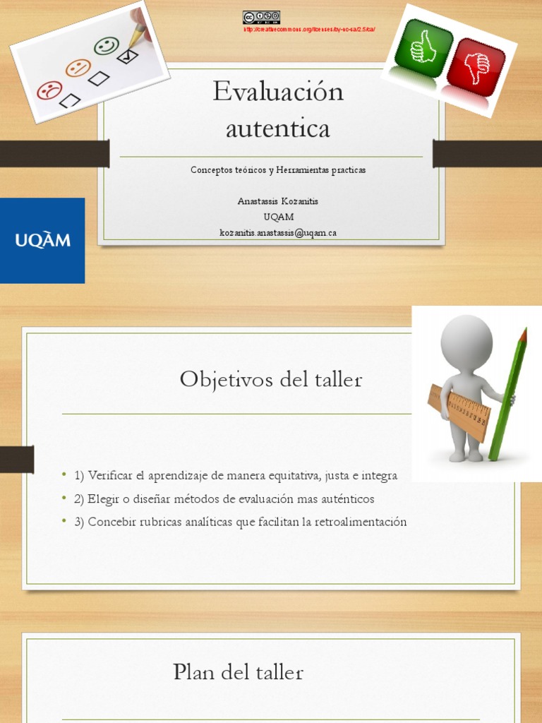 Evaluación Autentica: Conceptos Teóricos y Herramientas Practicas ...