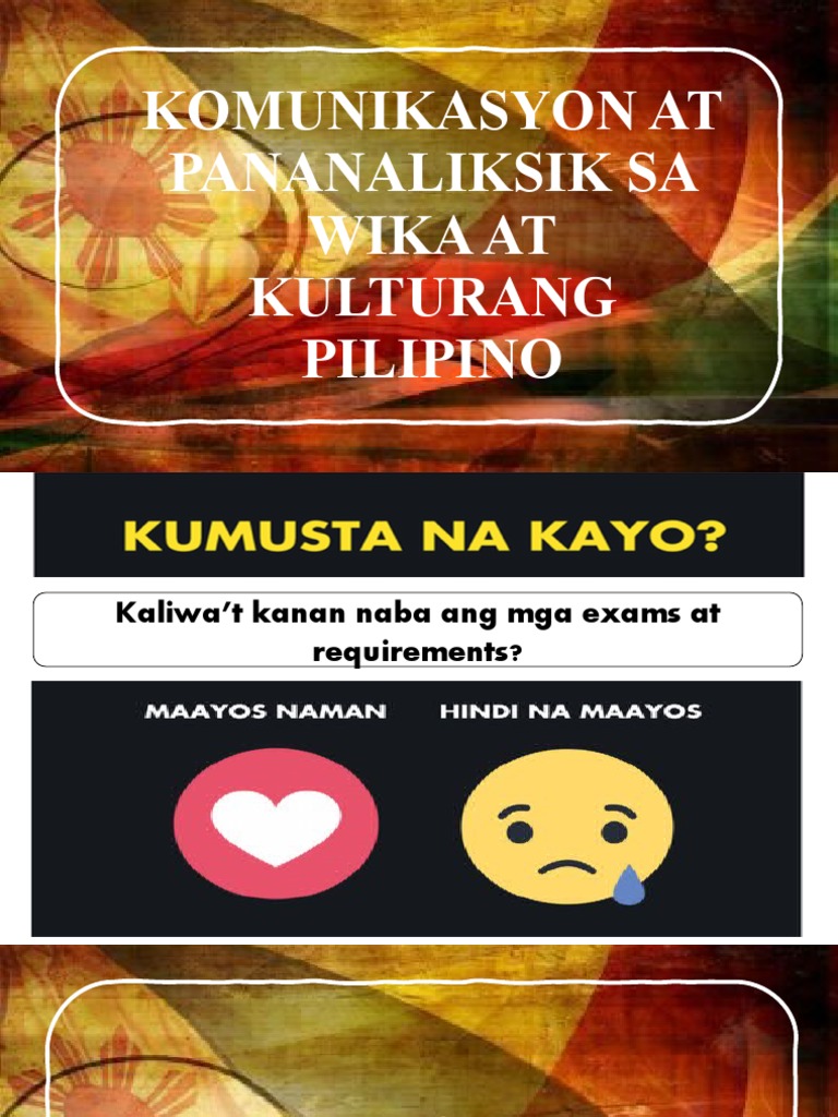 2 Kahulugan Kalikasan at Kahalagahan NG WIKA | PDF