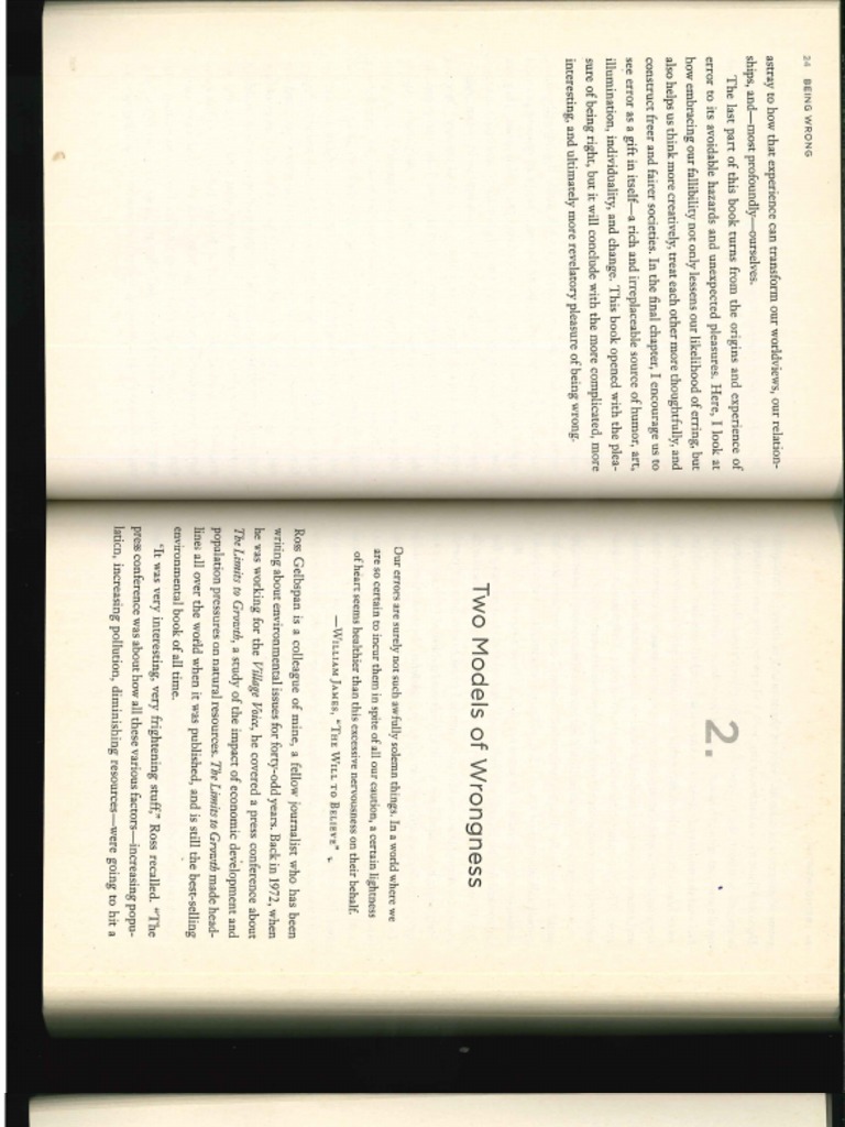 Being Wrong Two Models of Wrongness | PDF