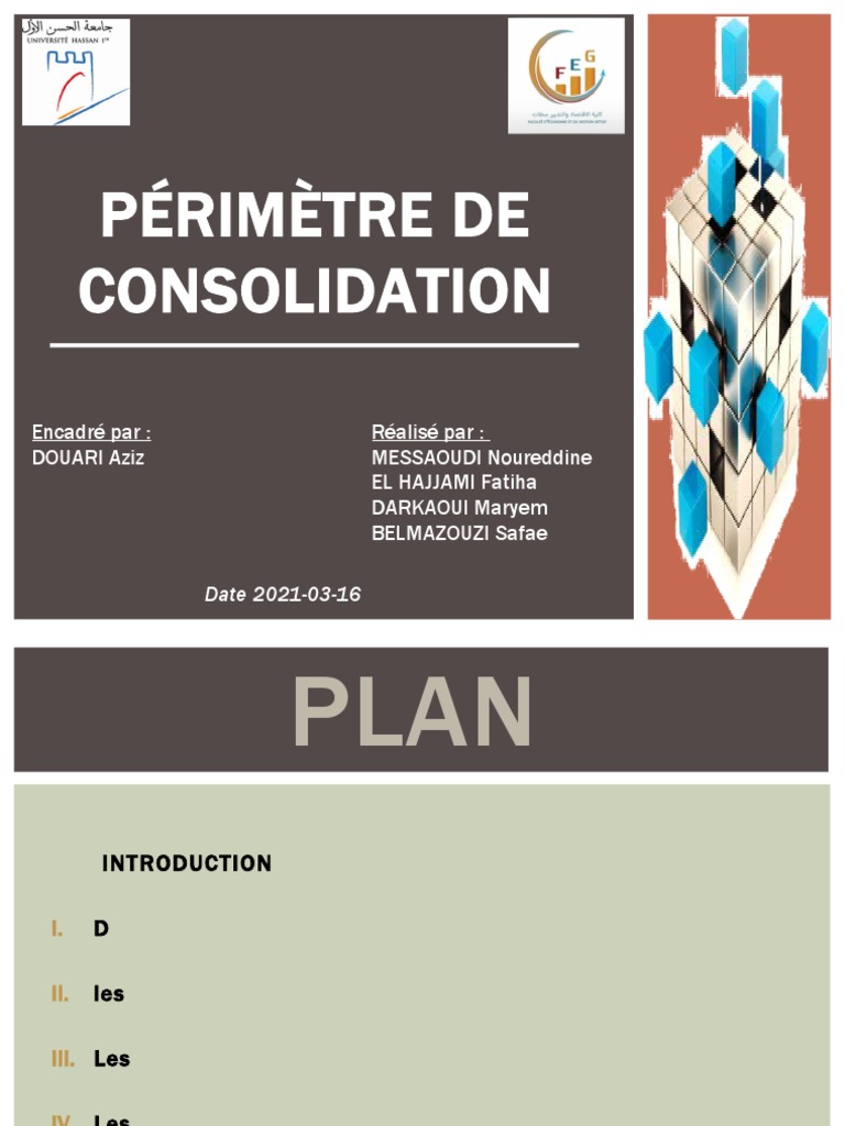 Périmètre de Consolidation | PDF | Affaires