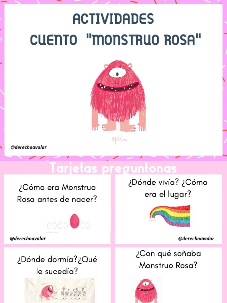 Cuento Monstruo Rosa Pdf