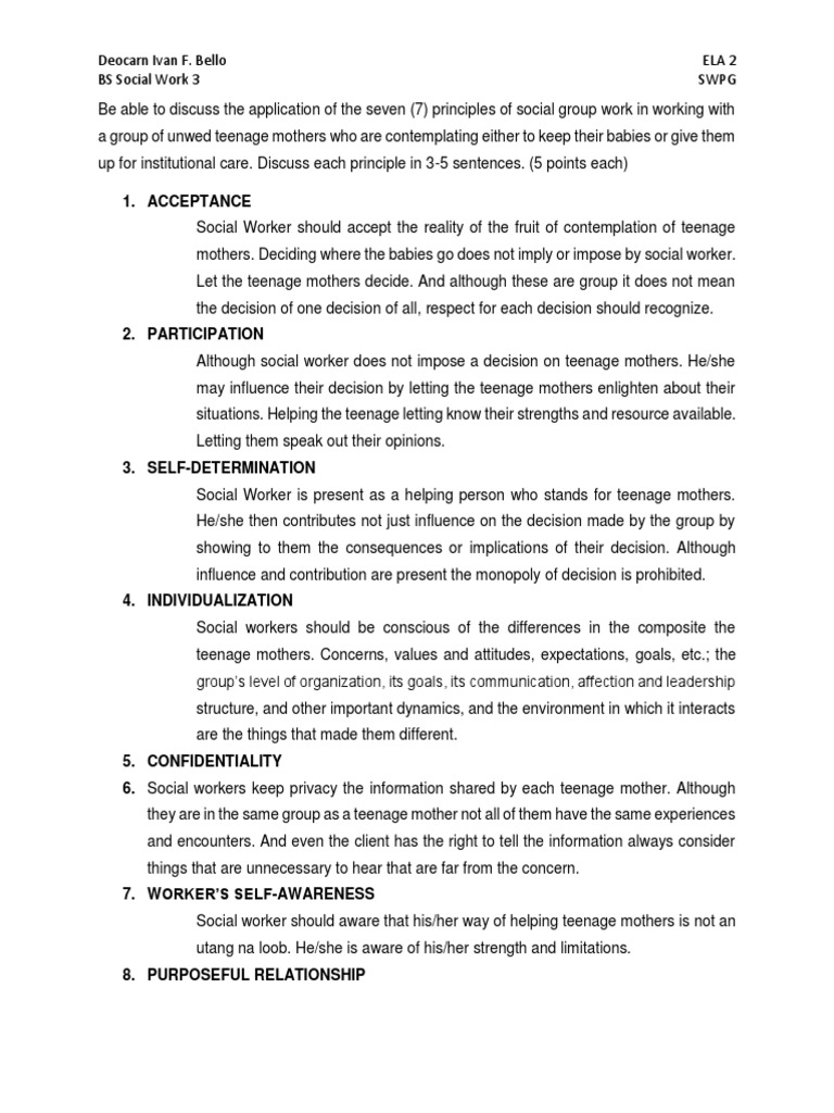 Social Work With Groups | Download Free PDF | Social Work | Privacy