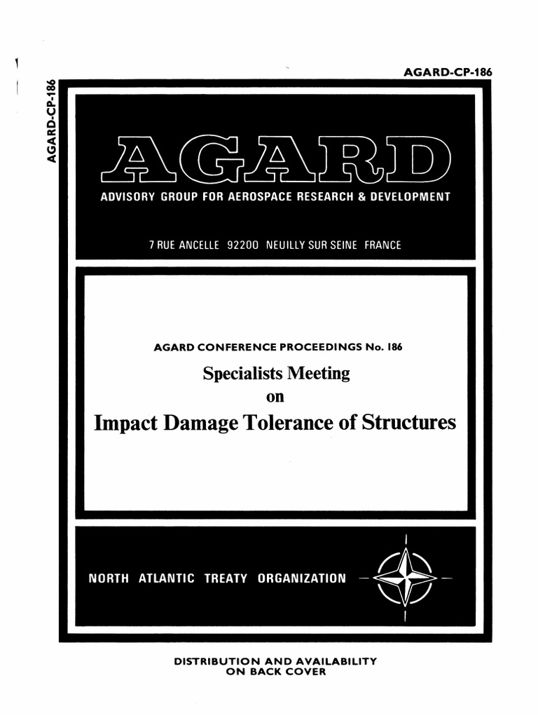 AGARD-CP-186-Impact Damage Tolerance of Structures2 | PDF