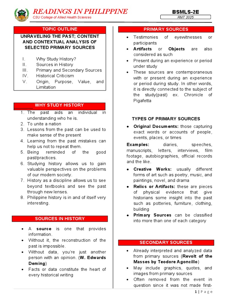 RPH Trans #2 | PDF | Primary Sources | Science