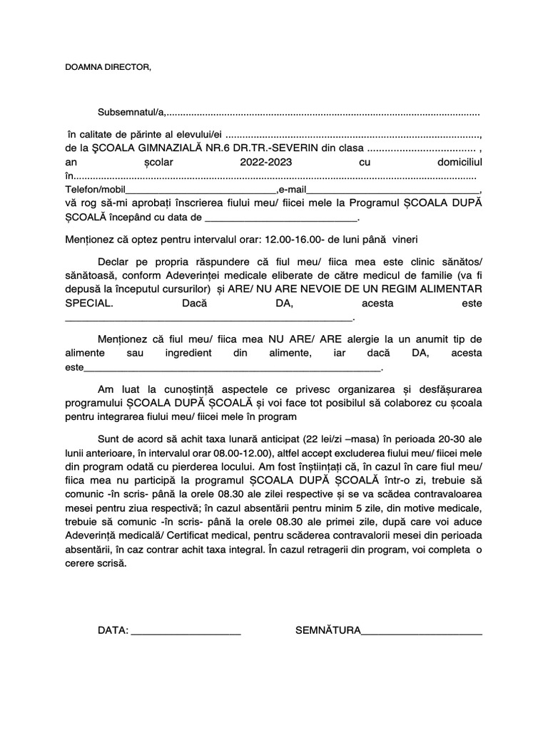 Cerere After School | PDF