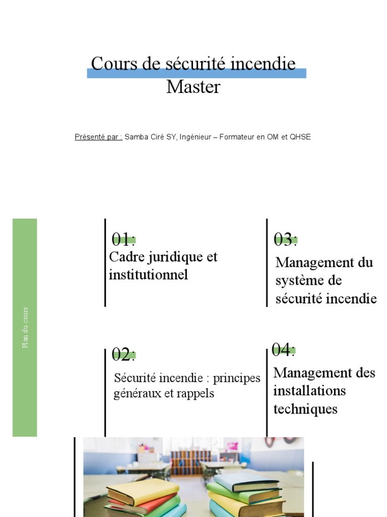 Cours de sécurité incendie au Sénégal | PDF | La combustion | Combustible
