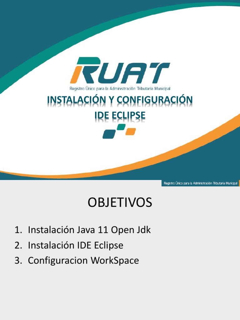 Guía: Instalar y Configurar Eclipse | PDF | Java (lenguaje de programación) | Gestión de ...