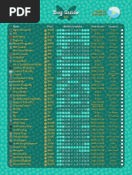 ACNH Sea Creature Prices & Sizes | PDF | Fishing Industry