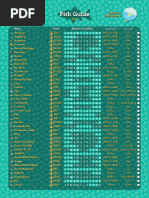 Official Fisch Value List | PDF