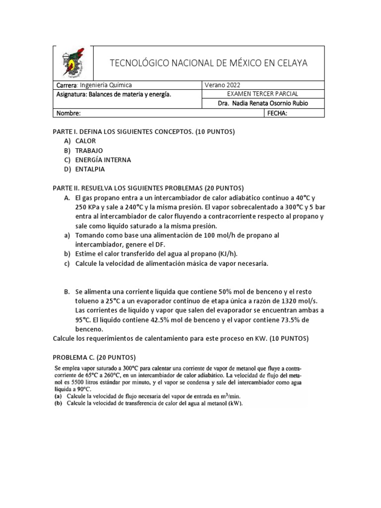 Bme - Tercer Examen | PDF