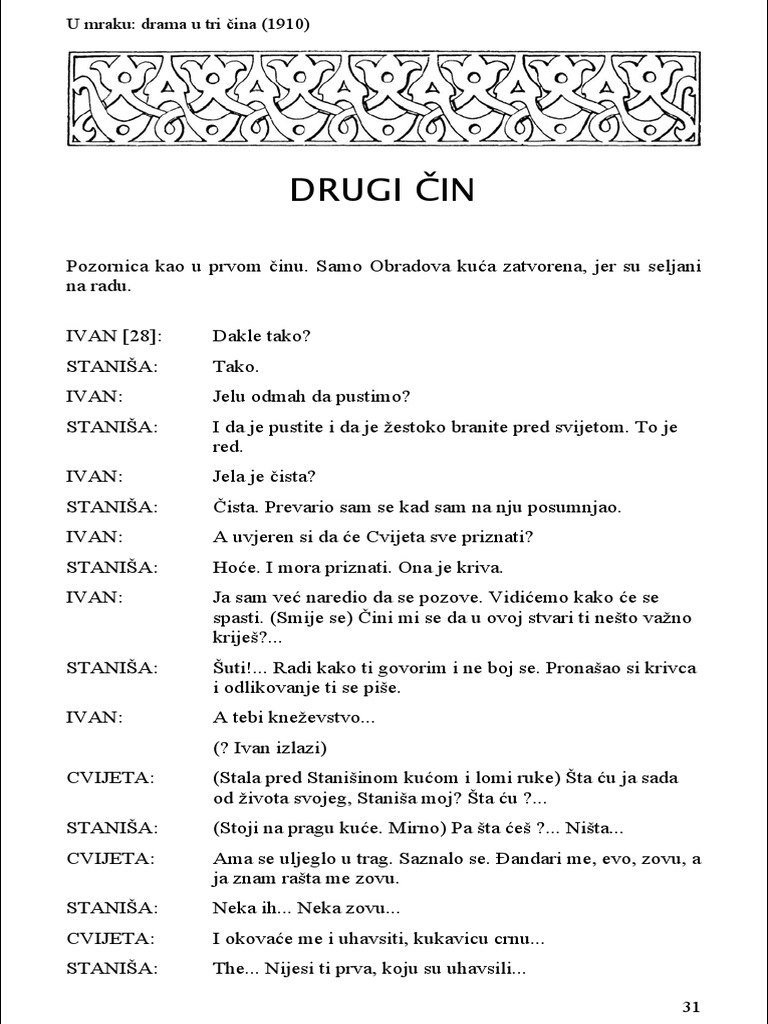 Corovic Drama 2 | PDF