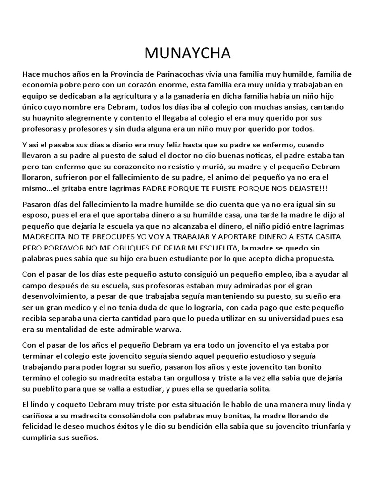 Un Niño Humilde | PDF