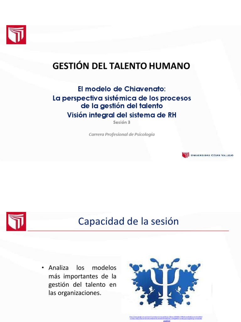 SESIÓN 03 El Modelo de Chiavenato | PDF | Gestión de recursos humanos | Reclutamiento