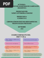 Diferencias y Semejanzas Del Dsm-5, Cie-10 | PDF | Manual Diagnóstico y Estadístico de los ...