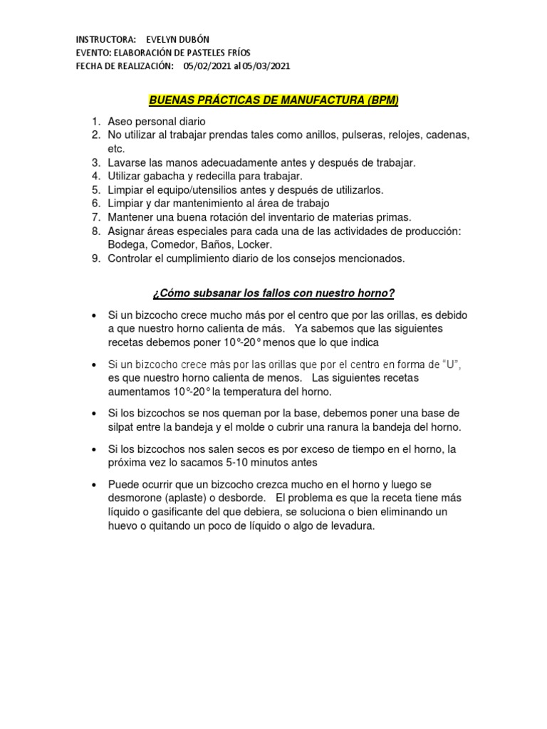 Rcetas de Elaboración de Pasteles Fríos | PDF | lactoso | Pasteles