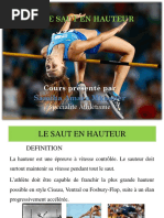Analyse Et Traitement Didactique de Triple Saut | PDF | Athlétisme