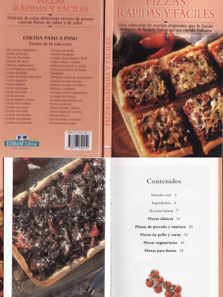 Edimat Libros - Pizzas Rapidas y Faciles-Edimat Libros (2002) | PDF