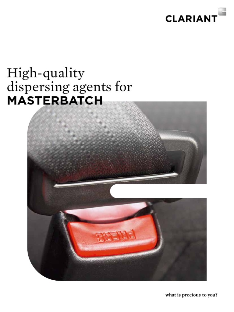 High Quality Dispersing Agents For Masterbatch | PDF | Polymers | Plastic