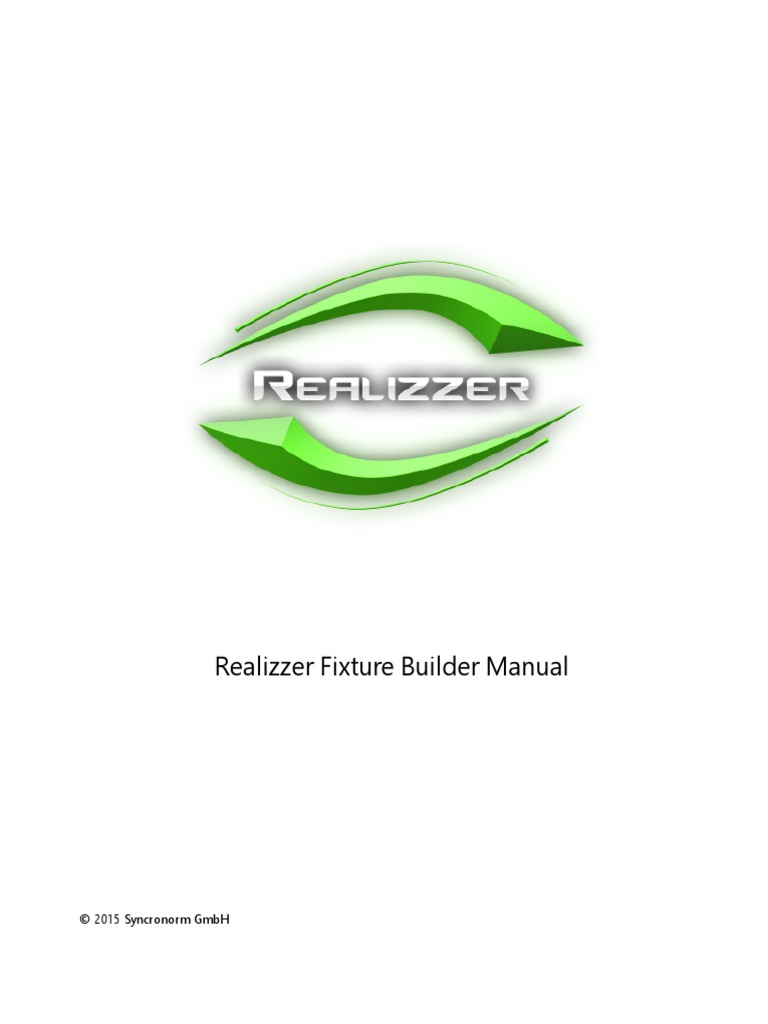 Realizzer Fixture Builder Manual: © 2015 Syncronorm GMBH | PDF | 3 D ...