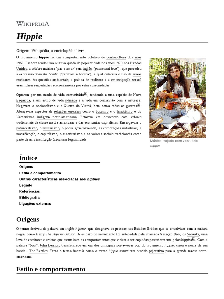Hippie | PDF | Hippie