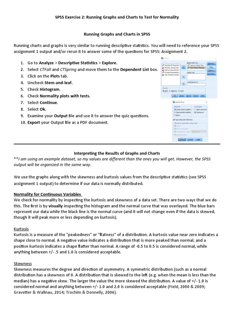 Spss Assignment 2 Instructions Pdf