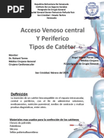 Catéter Subclavio: Abordaje Infraclavicular | PDF | Embolia | Vena