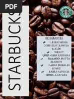 Modelo Canvas de Starbucks | PDF | Marketing | Business