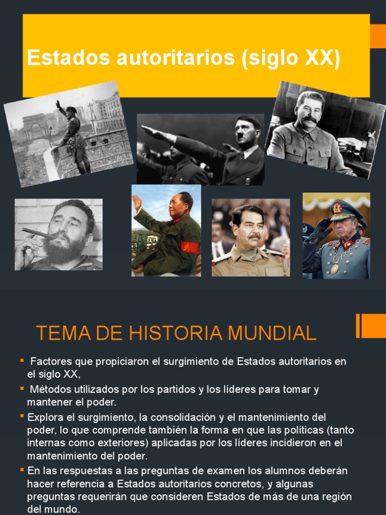 Estados Autoritarios 2022 | PDF | Totalitarismo | Adolf Hitler