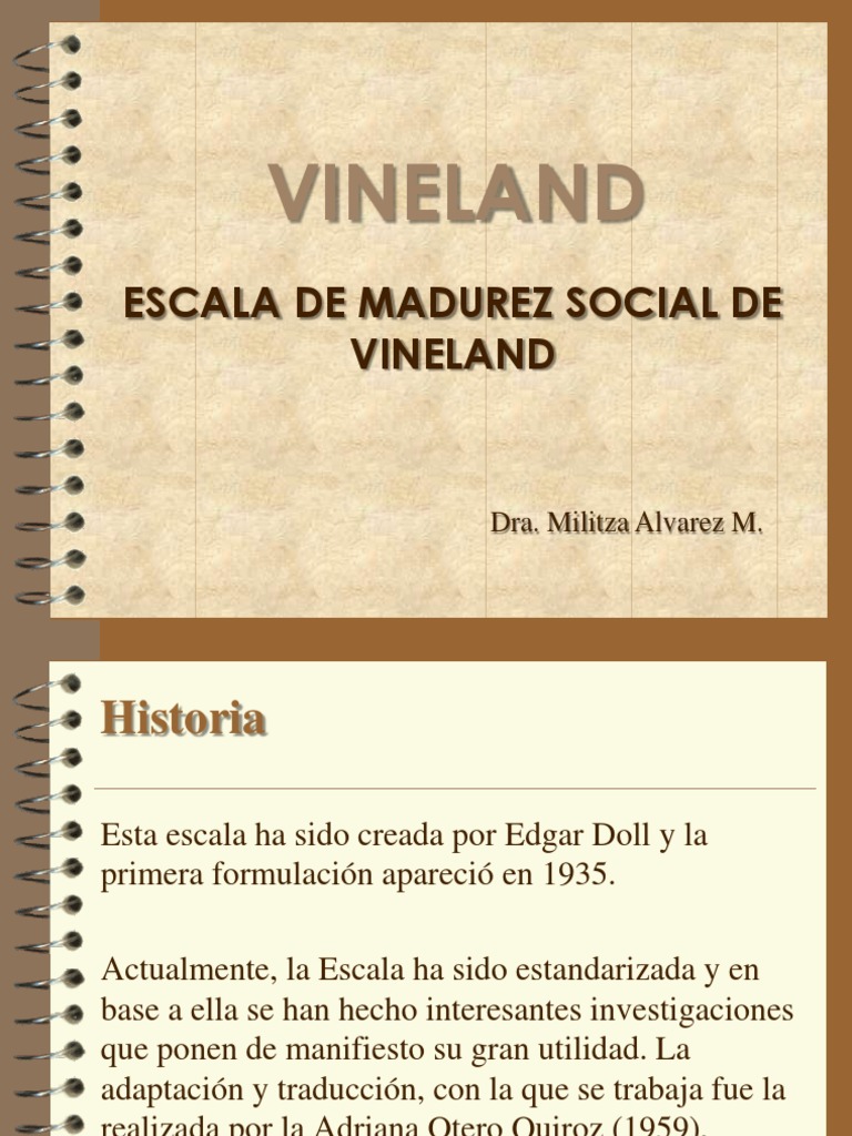 Test de Vineland | PDF
