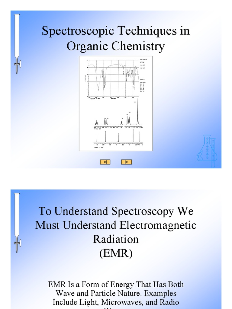 Spectroscopic Techniques in Organic Chemistry | PDF