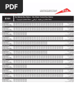 IUJ Bus Schedule | PDF | Bus | Bus Transport