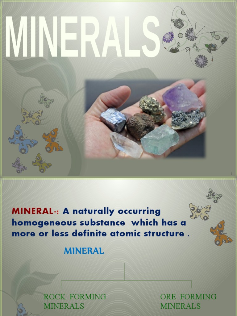 Minerals | Download Free PDF | Minerals | Mining