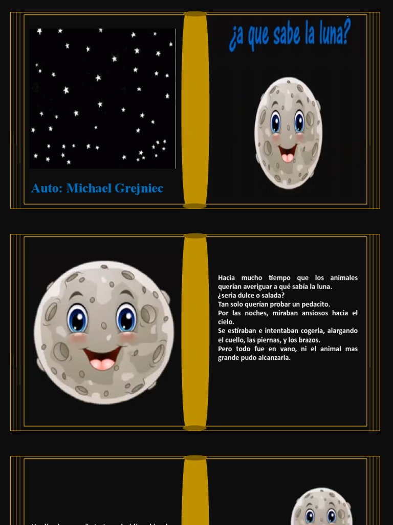 Cuento A Que Sabe La Luna | PDF | Luna