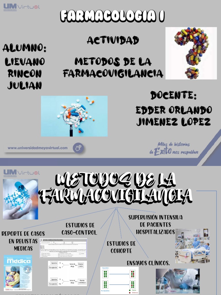 Lievano - EF - 2C - Métodos de La Farmacovigilancia | PDF