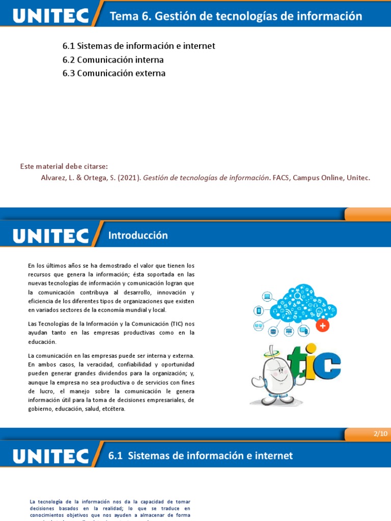 Semana 3 Tema 6 Gestión de Tecnologías de Información | Descargar gratis PDF | Business ...