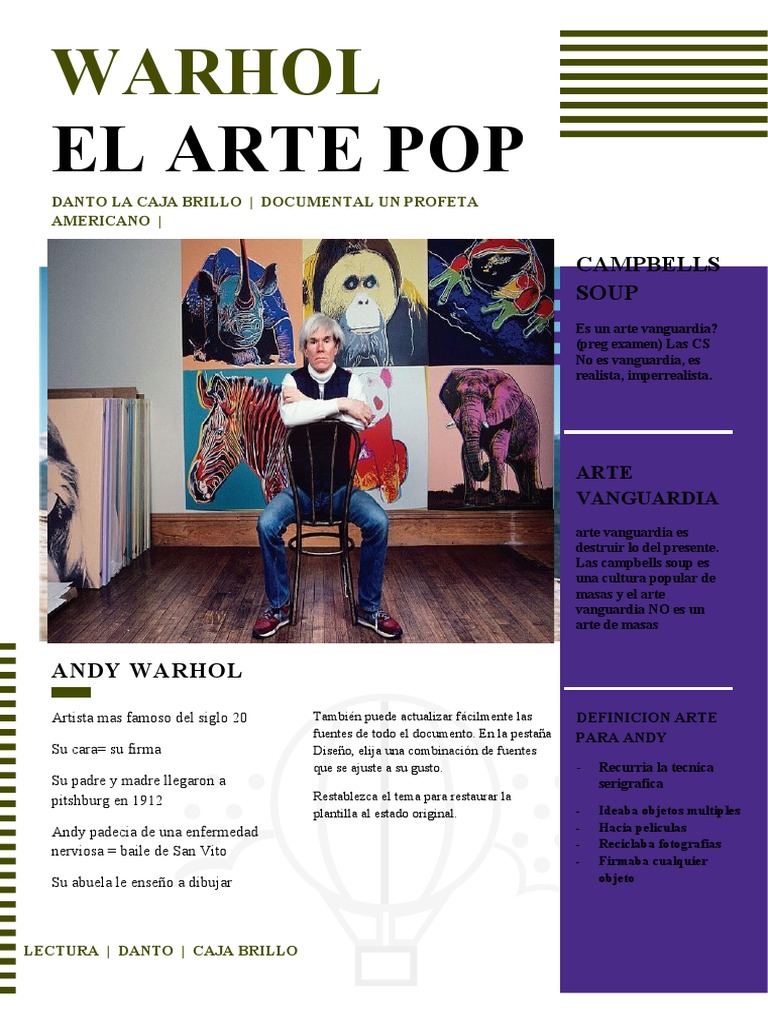 Warhol | PDF | Andy Warhol | Estética