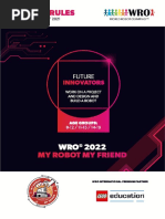 WRO Venezuela 2025: Categorías y Reglas | PDF | Robot | Robótica