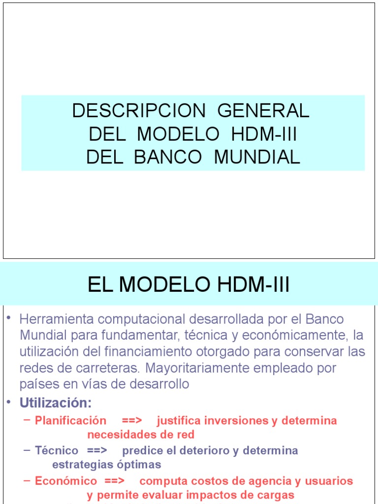 3 - Caracteristicas Del HDM3 A | PDF | Software | Optimización Matemática