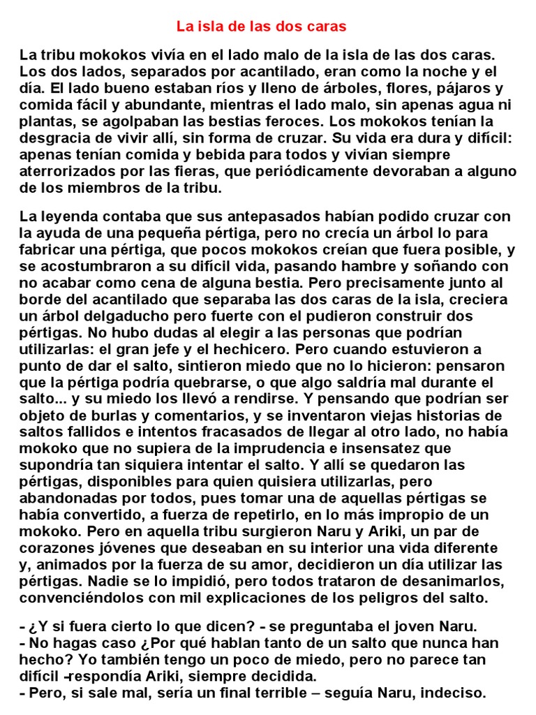 La Isla De Las Dos Caras Pdf