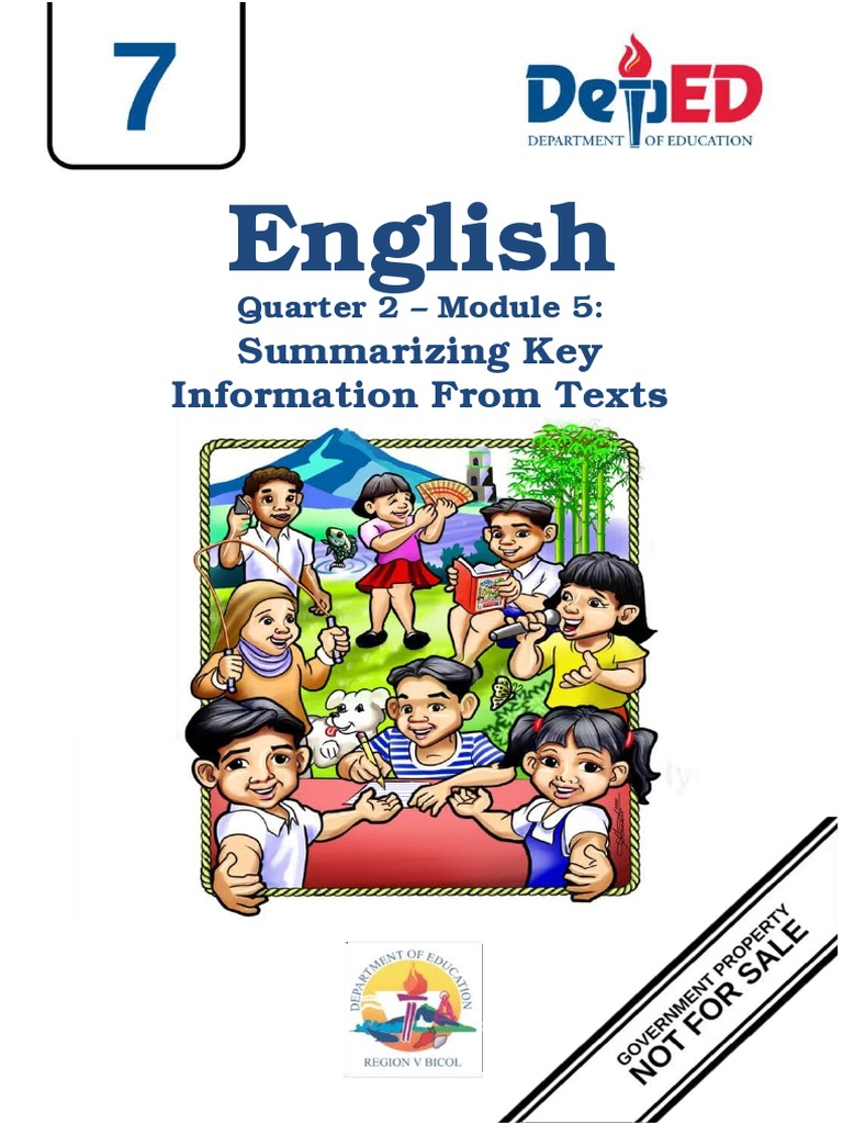 Eng 7 Q2 Module 5 REVISED | PDF | Learning | Vocabulary
