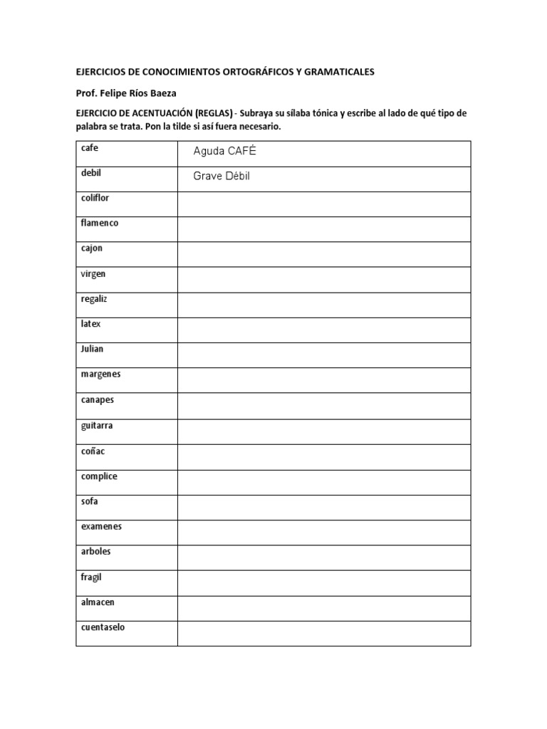Ejercicios Lenguaje y Comunicación 2 | PDF Ejercicios Lenguaje y Comunicación 2 | PDF