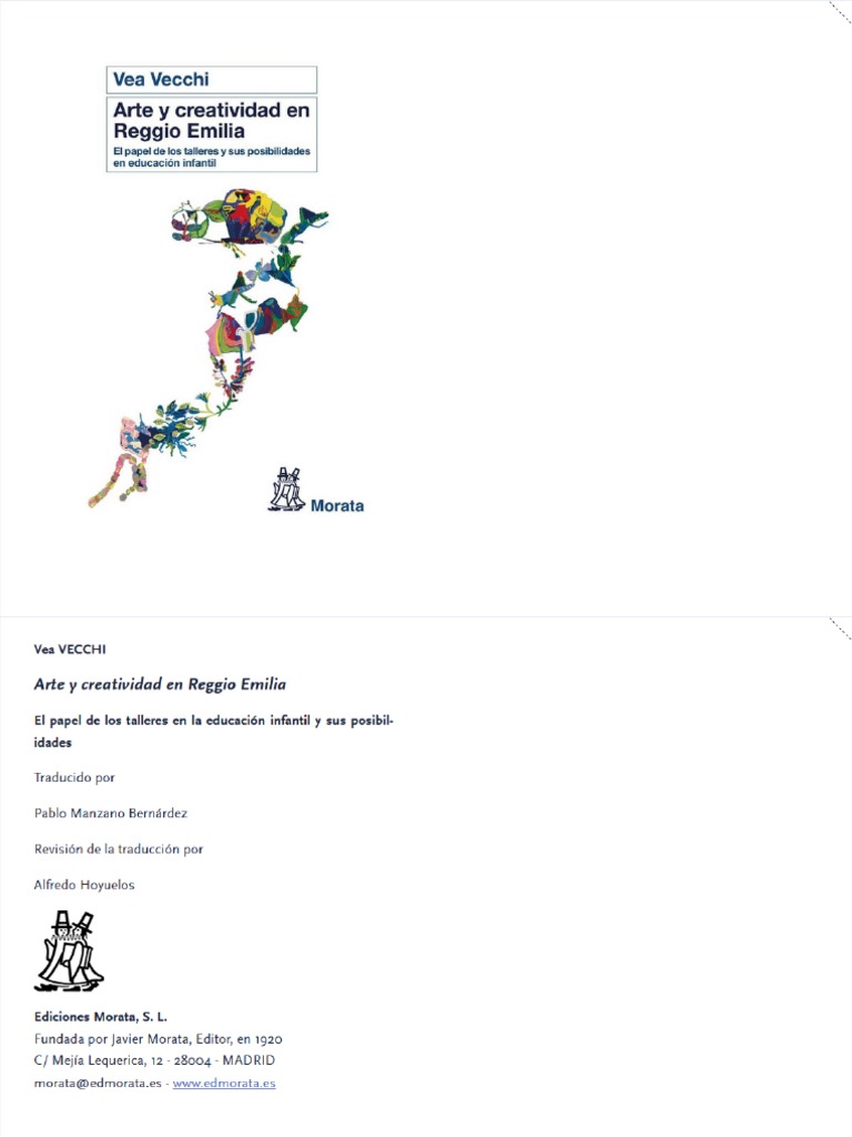 Arte y Creatividad en Reggio Emilia - Vea Vecchi | PDF