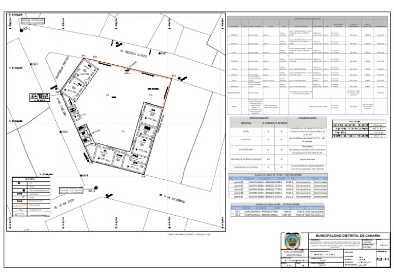 Plano Levantamiento Arquitectonico | PDF