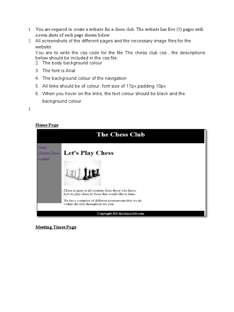 Web Development Assignment | PDF