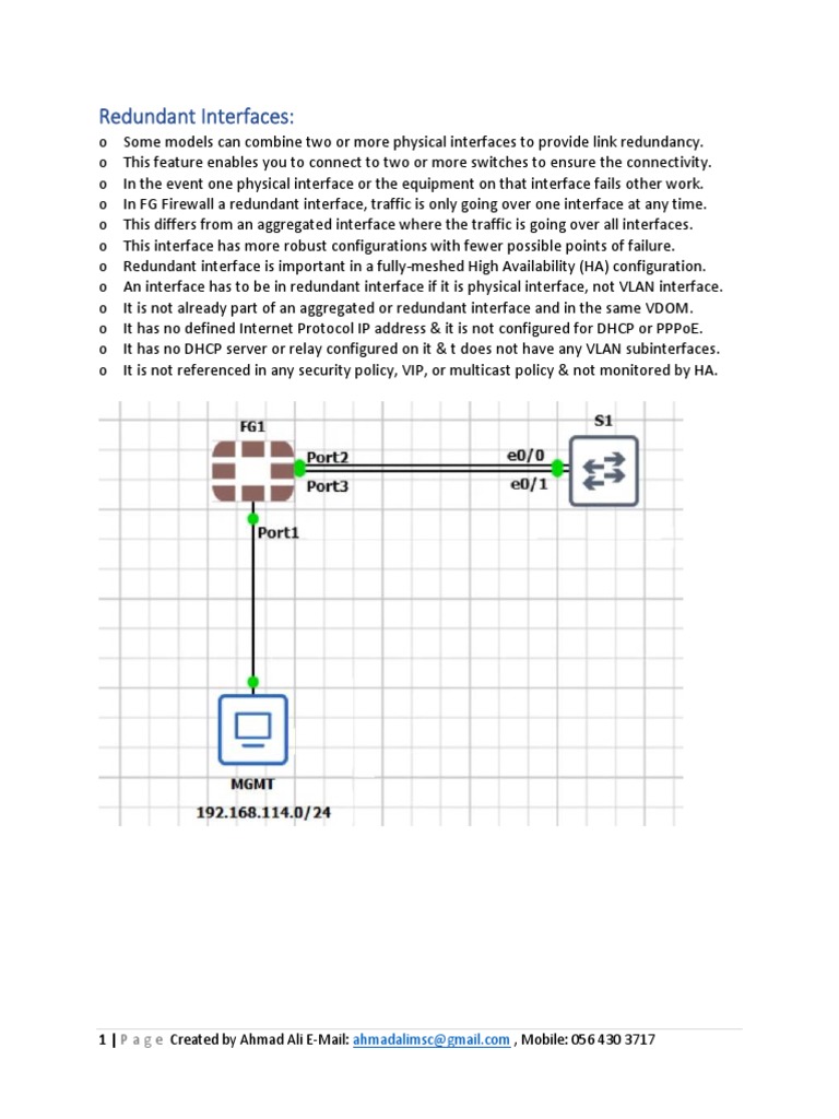 OK 13-Redundant+Interfaces | PDF
