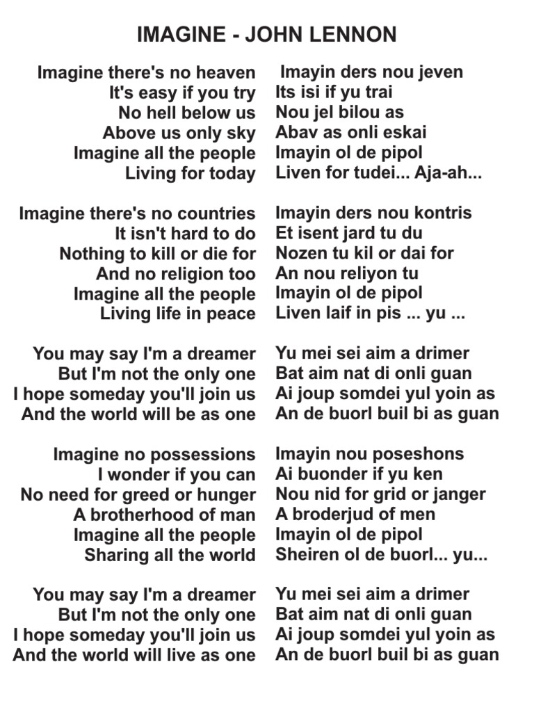 Canciones Ingles | PDF